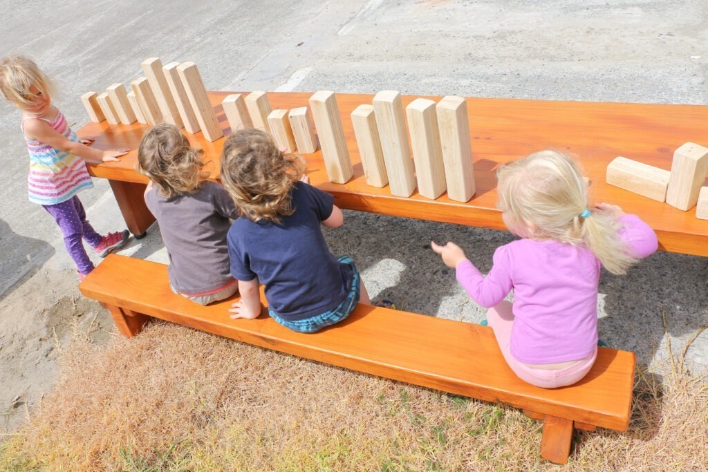 9001 Kids Macrocarpa Table - Big Mac Slabs